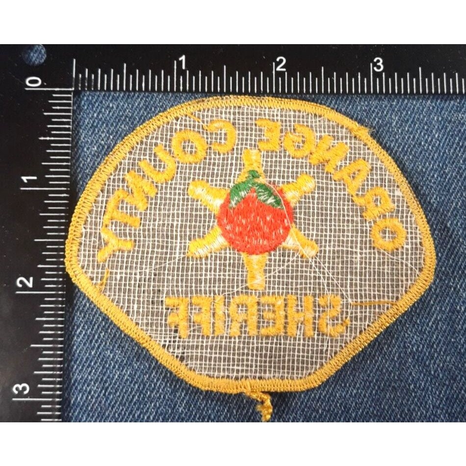 Nos 70s Vintage ORANGE COUNTY SHERIFF Patch California California ...