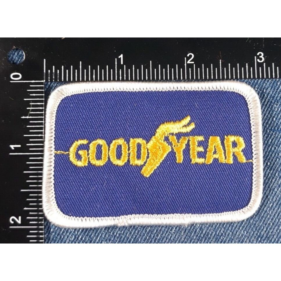 NOS 70s Vintage Goodyear Good Year 3" Patch Racecar INDY NASCAR Auto ...