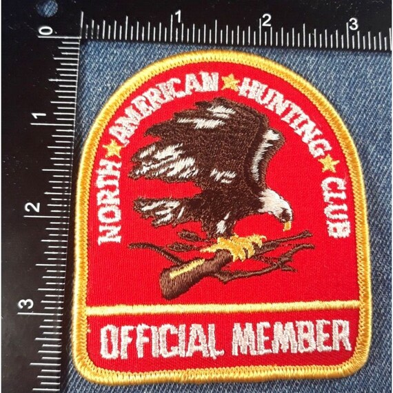 NOS 80s Vintage North American Hunting Club Patch Gun… - Gem