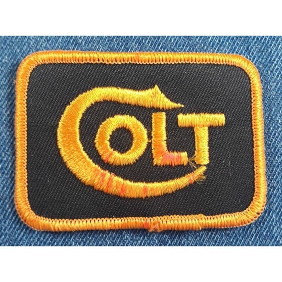 NOS 80s Original Vintage Colt 3" Patch Rifle Shotgun … - Gem