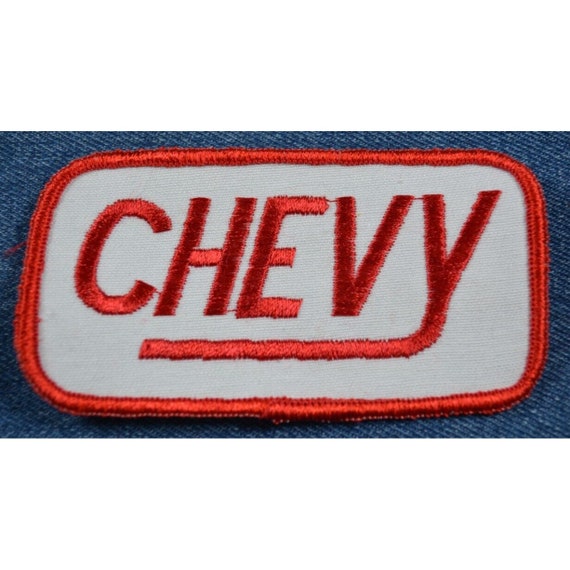 Original 70s NOS Vintage CHEVY 4" Patch Chevrolet Bow… - Gem