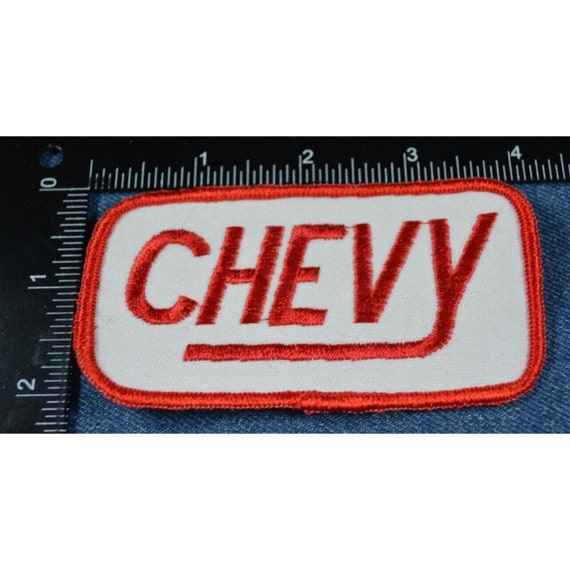 Original 70s NOS Vintage CHEVY 4" Patch Chevrolet Bow… - Gem