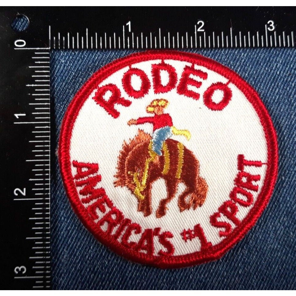 NOS Vintage Rodeo America's 1 Sport 3 Patch Cowboy - Etsy