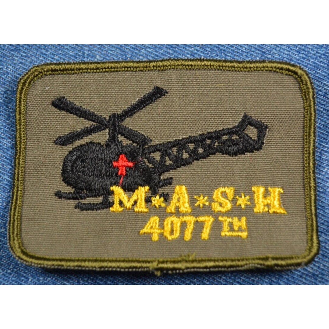 NOS 70's Original MASH 4077th 3" Patch Army Military Korean War ...