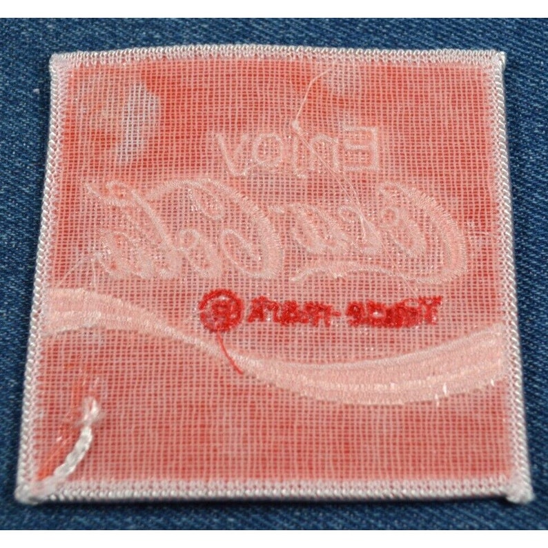 70s Original Vintage ENJOY COCA-COLA 3" Patch Cola Coke Soda Pop Soft ...