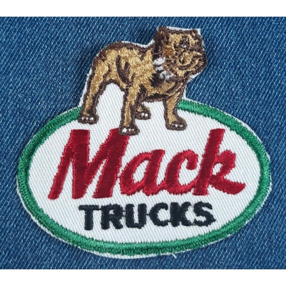 Nos 70s Original Vintage MACK TRUCKS 3"x3" Patch TRUC… - Gem