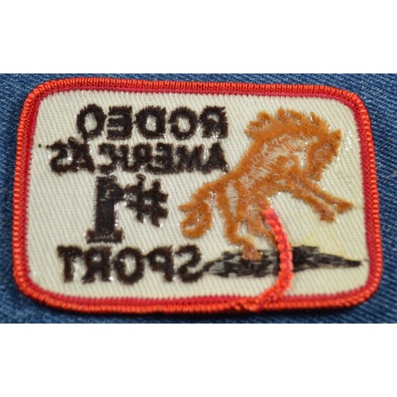 Original NOS 70s Vintage Rodeo America's #1 Sport 3" … - Gem