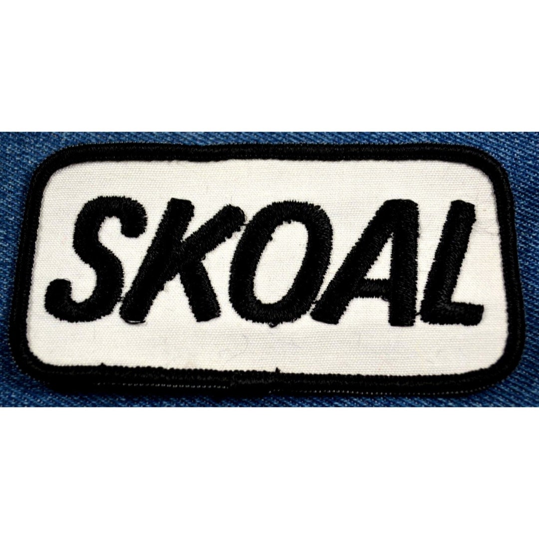 NOS 70s Original Vintage Skoal 4" Patch Chewing Tobacco Dip Retro for ...