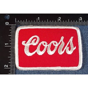 NOS 70s Original Vintage Coors Beer 3"x2" Patch Trucker Hat Colorado Ale Brewery - Etsy