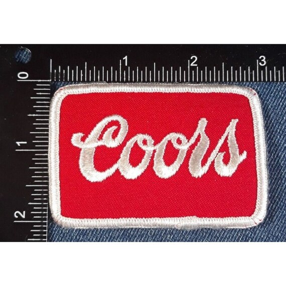 NOS 70s Original Vintage Coors Beer 3"x2" Patch Truck… - Gem
