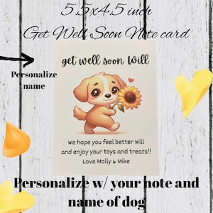 Slothful Get Well Pup Box, Small-med Dog, Get Well Dog, Dog Care ...