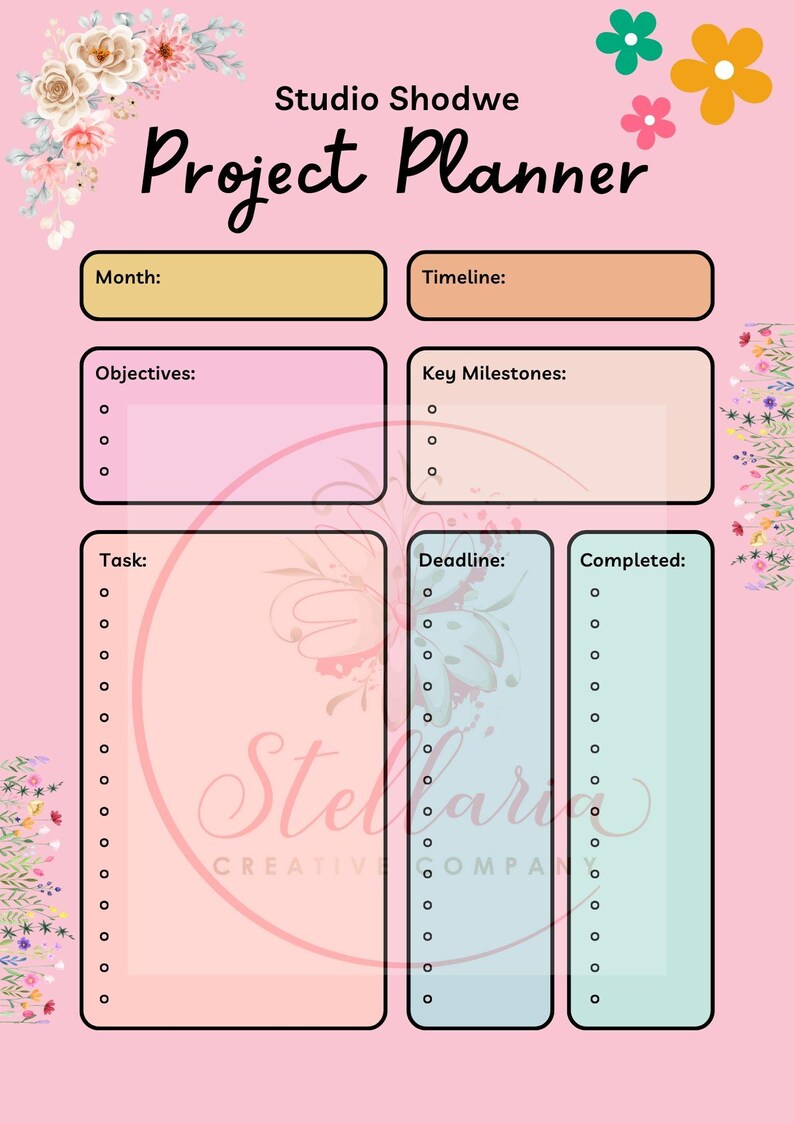 All-in-one Student Organizer: 2025 Calendar, Task Management, Project ...