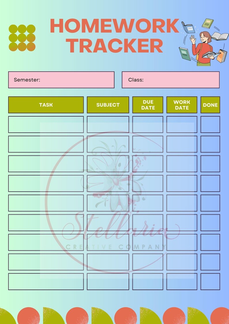 All-in-one Student Organizer: 2025 Calendar, Task Management, Project ...
