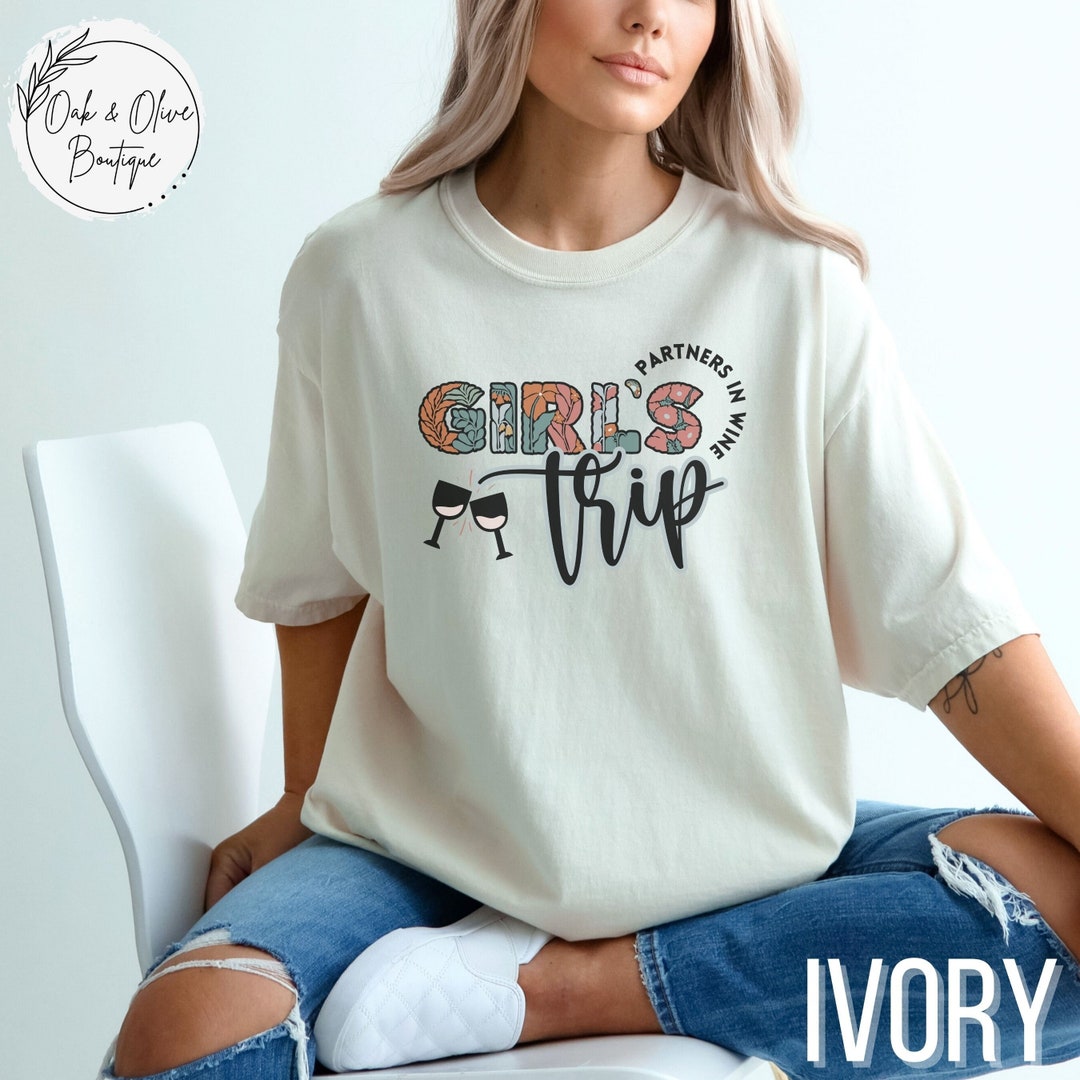 Comfort Colors Boho Girl's Trip, Girls Weekend 2025, Girls Night Out ...