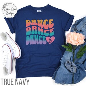 Youth Comfort Colors Dance Dance Dance T-shirt, Trendy Retro Dance ...