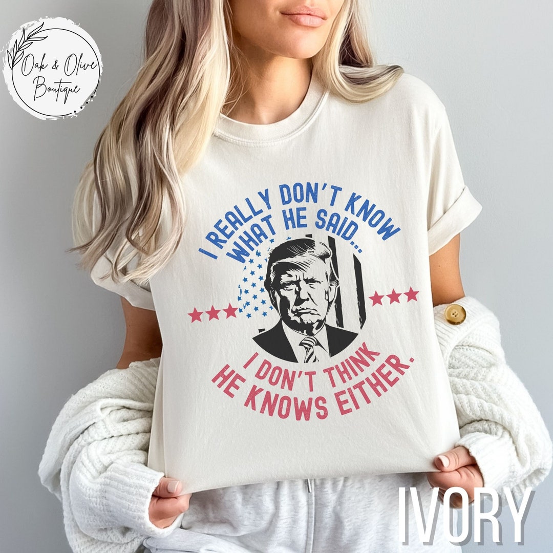 Humorous Presidential Debate Trump Shirt, American Debate Funny Shirt ...