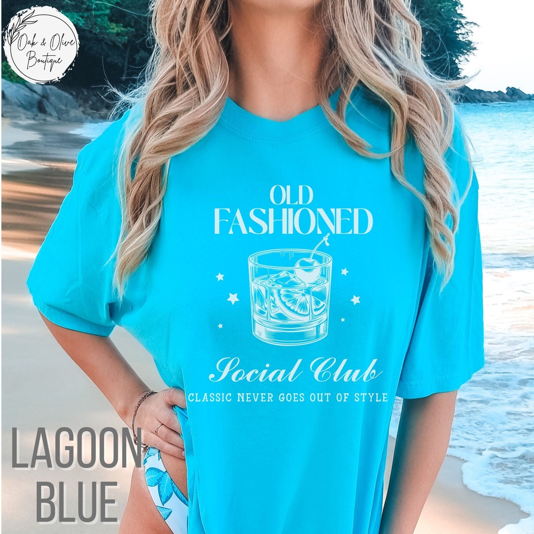 Comfort Colors Cocktail Social Club Shirt, Old Fashioned Cocktail Tee ...