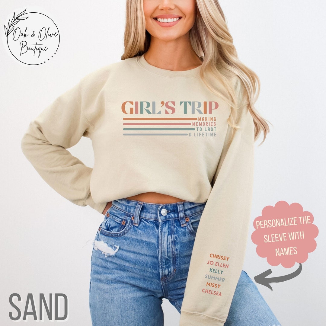 Personalized Girls Weekend 2024 Sweatshirt, Girls Night Out Shirt ...