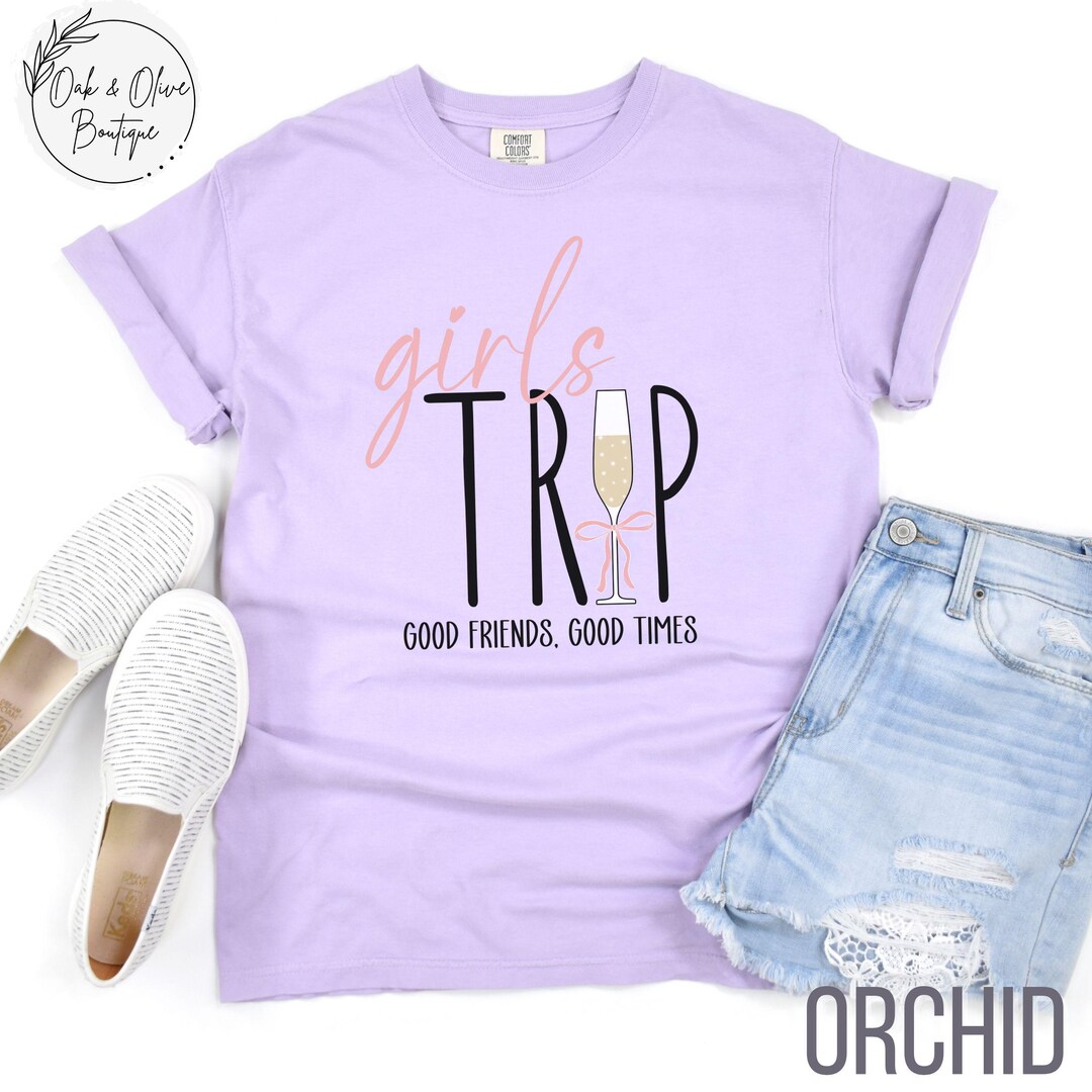 Comfort Colors Funny Girls Weekend 2025 Shirt, Girls Wine Trip, Girls ...