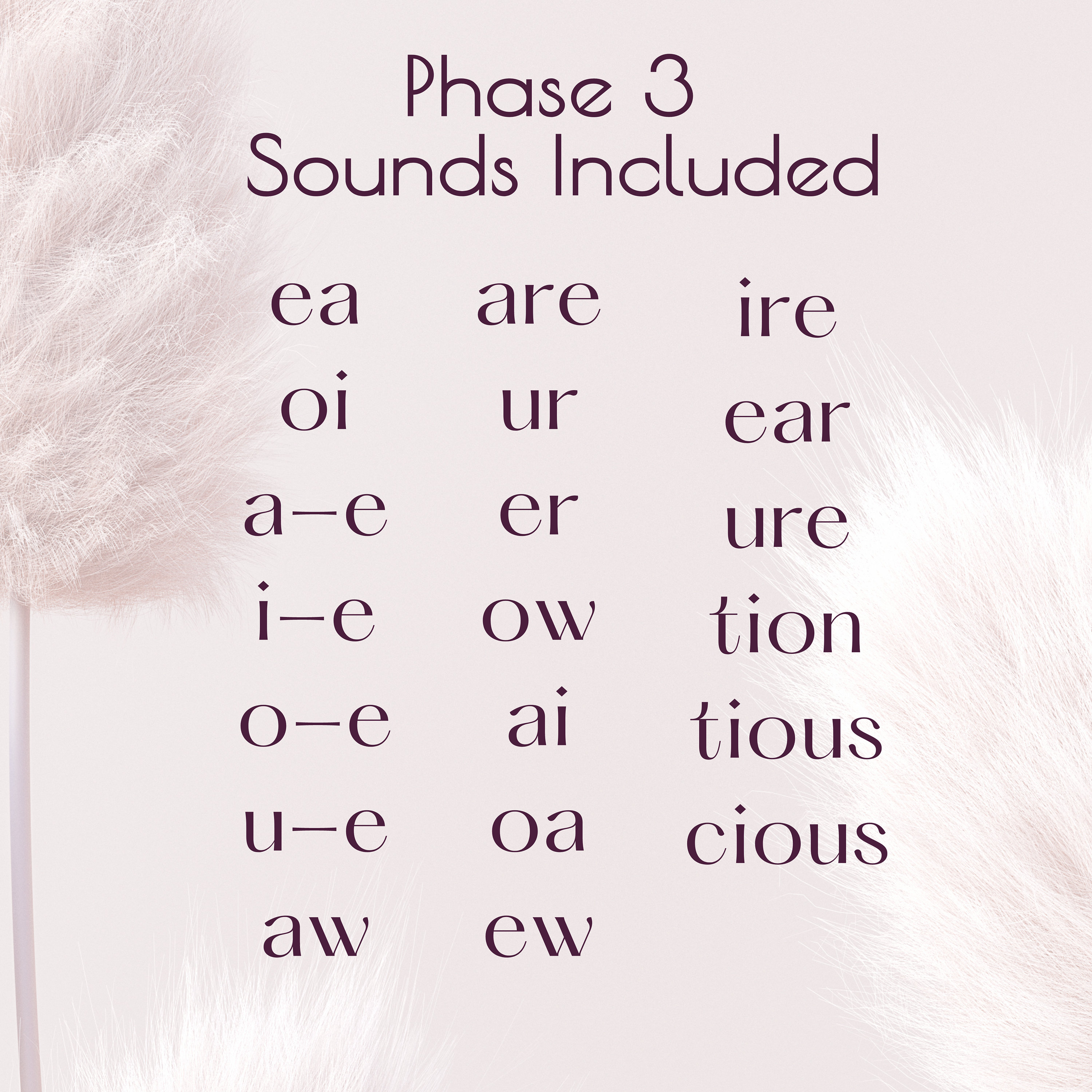 PHONICS PHASE 3 COLORING Making Learning to Read Fun Perfect - Etsy