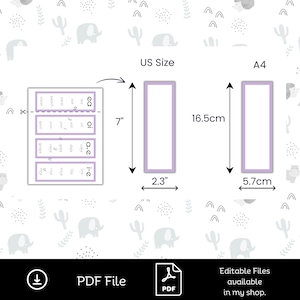 Phonics Bookmarks and Editable Templates! Customize With Phonics or ...