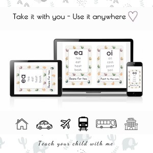 Phonics Phase 3 Flashcards! Help Your Child Learn to Read by Practising ...