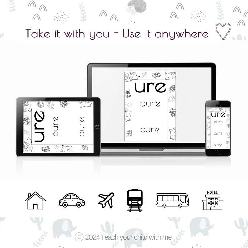 Phonics Bookmarks and Editable Templates Customize With Phonics or ...