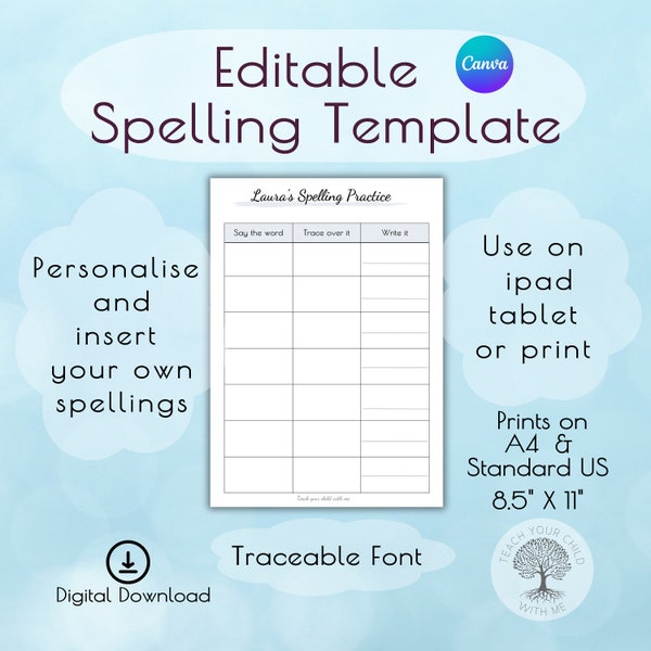 Spelling - Etsy