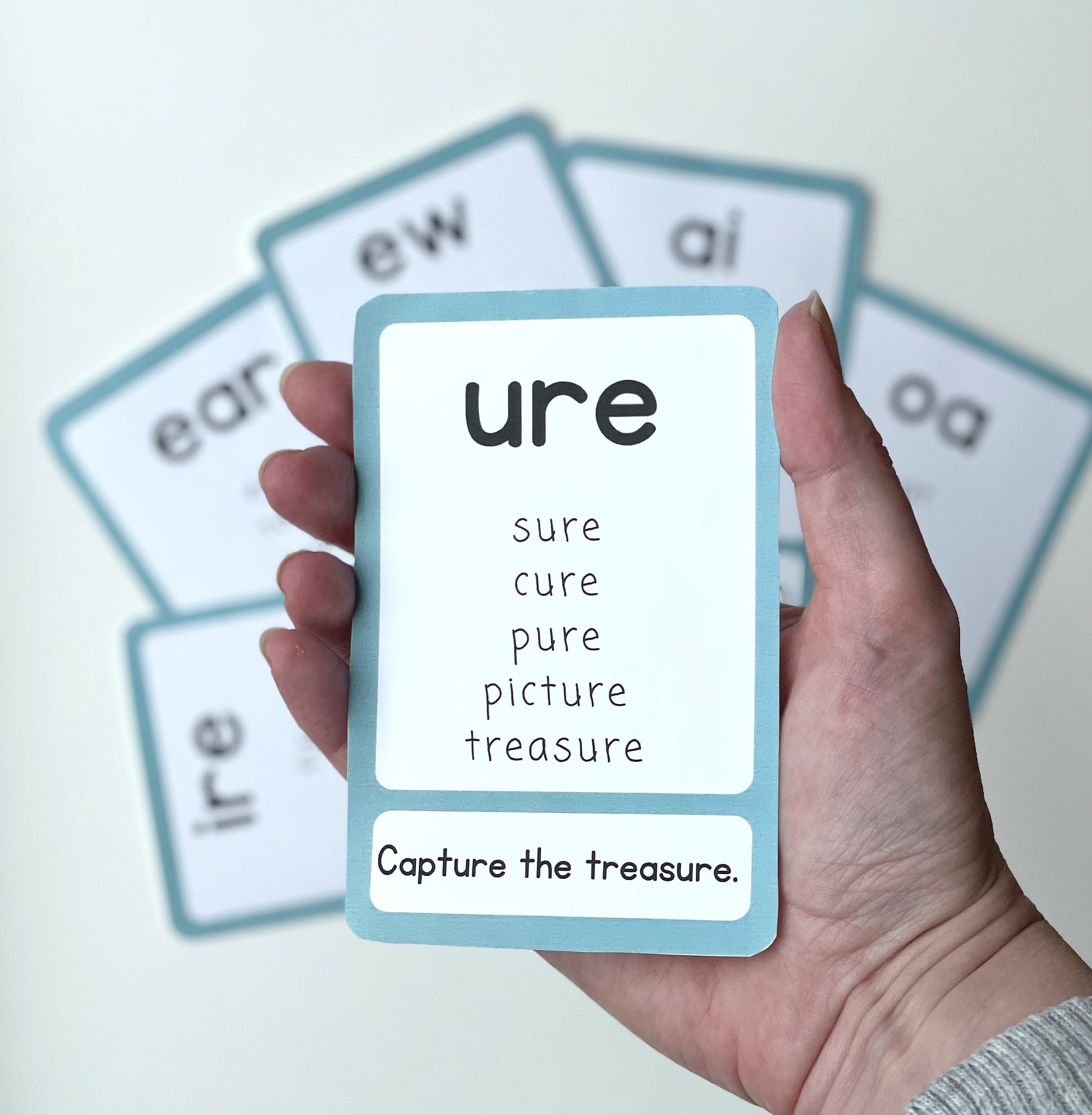 PHONICS PHASE 3 FLASHCARDS, Boost Confidence in Reading, Learn Sounds ...