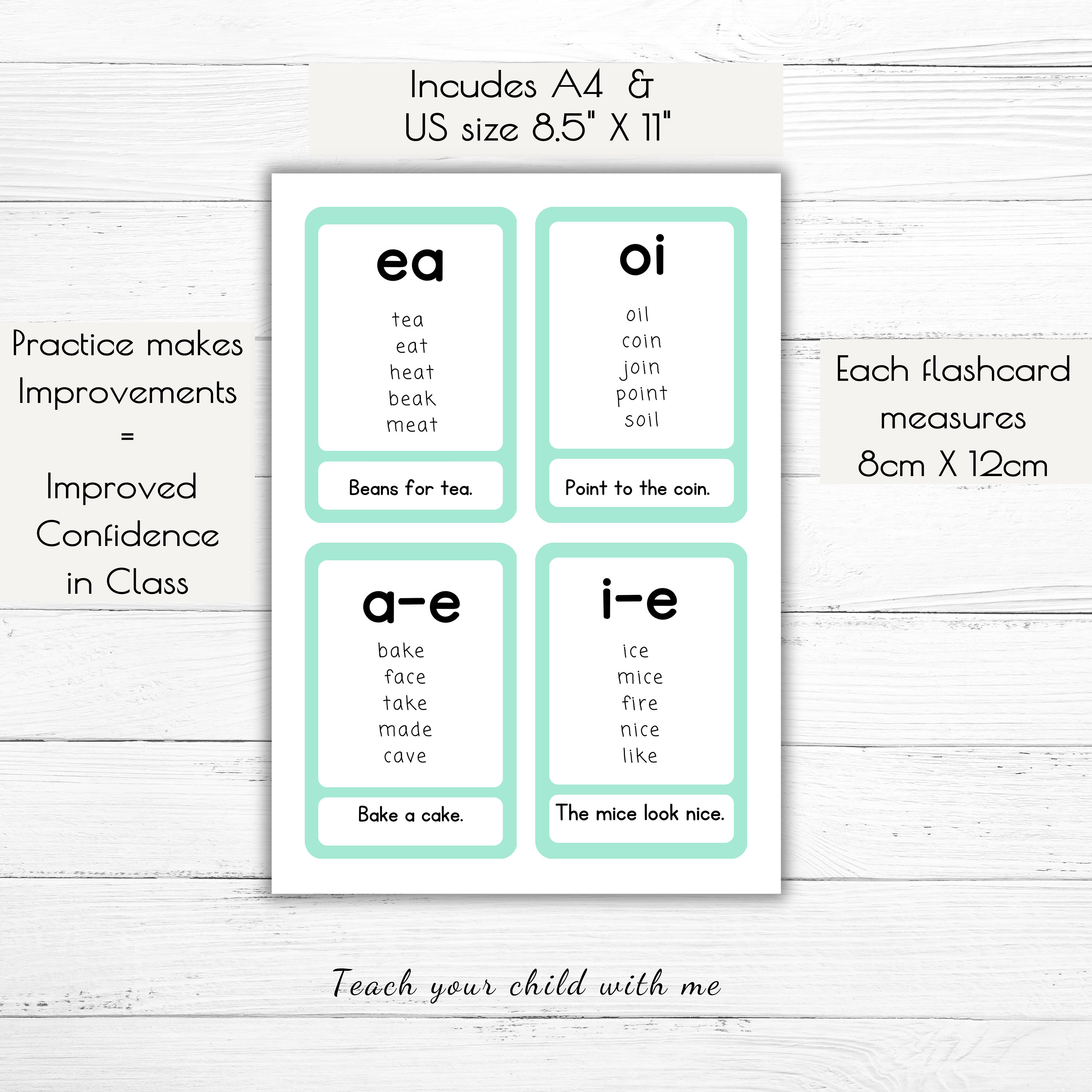 Phonics Phase 3 Flashcards Learn Sounds Boost Confidence and - Etsy