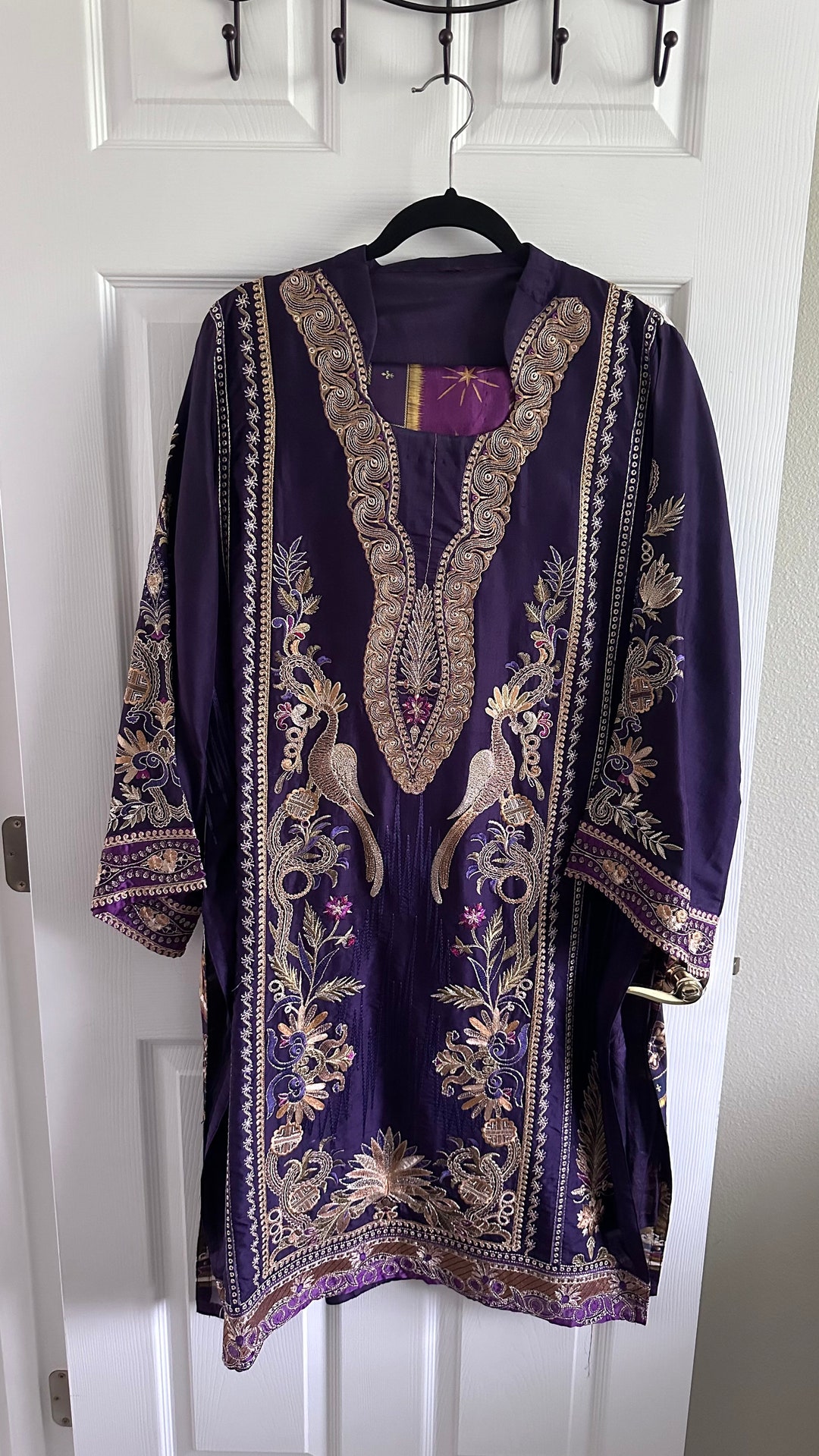 Elan Shades of Purple Embroidered 3pc Shalwar Kameez Dupata Set - Etsy