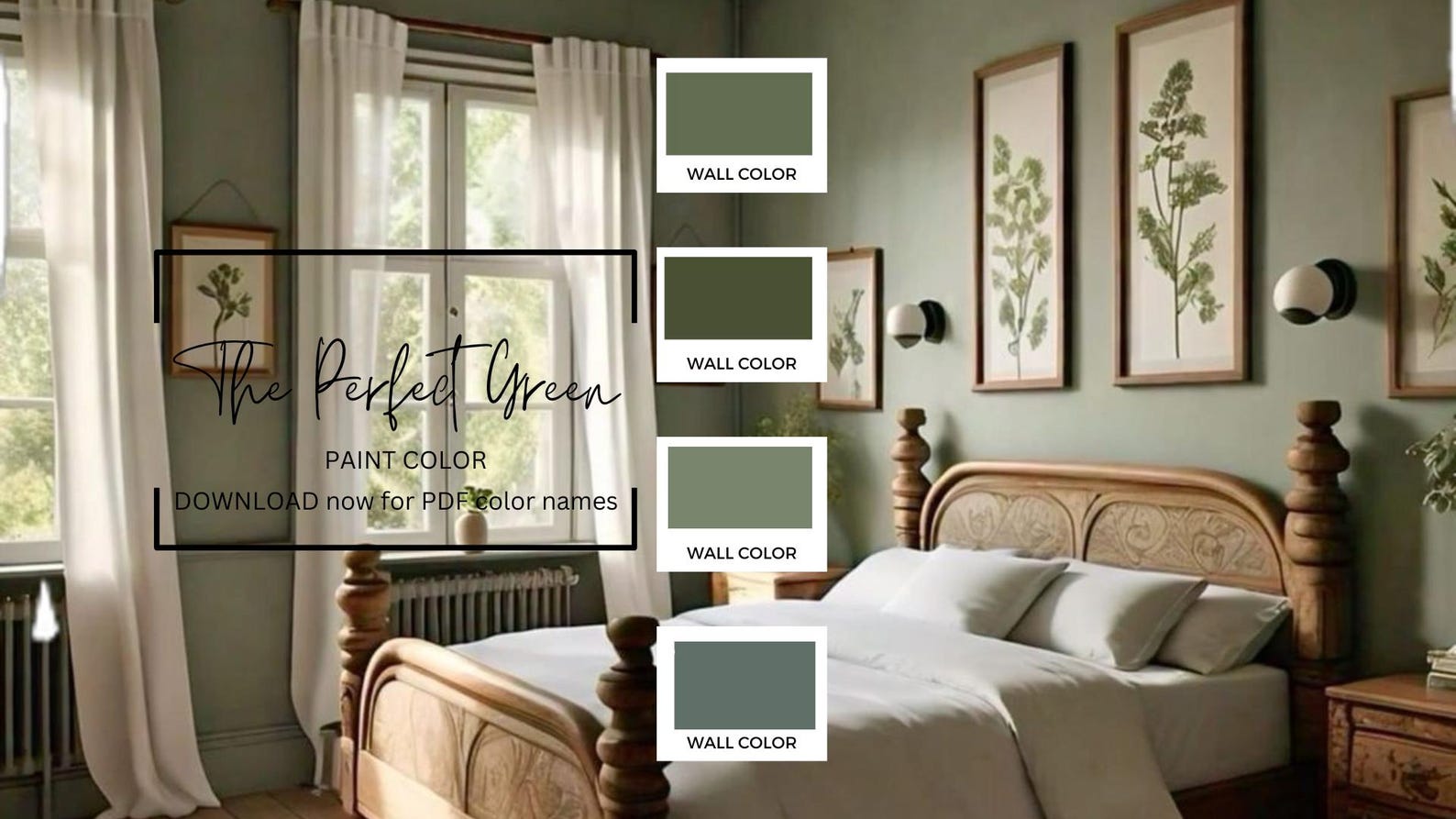 Bedroom Paint Color Green Wall Color Home Office Color Scheme Living ...