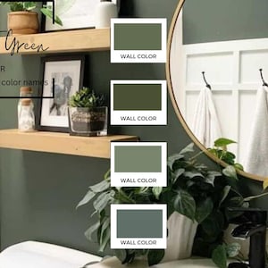 Bedroom Paint Color Green Wall Color Home Office Color Scheme Living ...