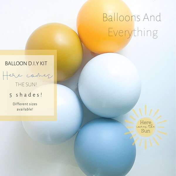 Here Comes the Son Balloon Arch - Etsy