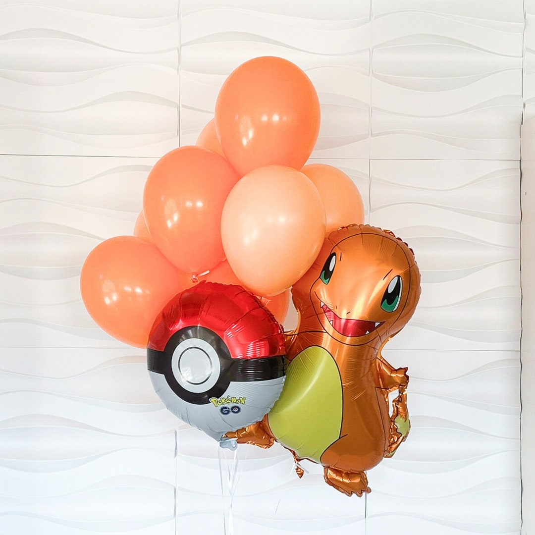 Pokémon Balloon Bundle of 10 Balloons Pokémon Themed Birthday Pokémon ...