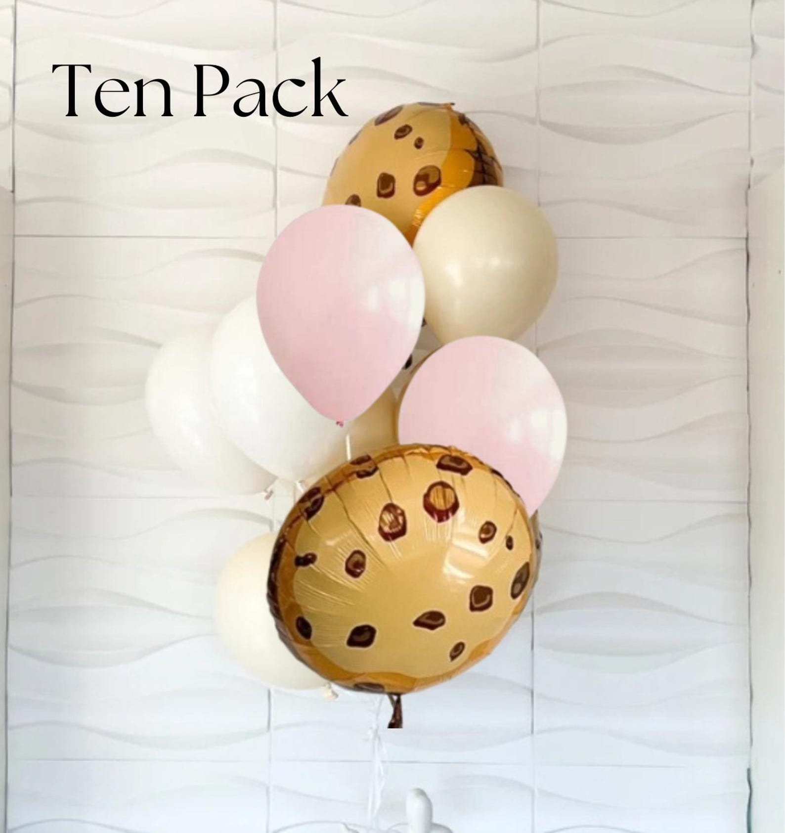 One Sweet Cookie Themed Balloon Set - Balloon Number Tower - One Sweet ...