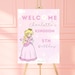 Princess Peach Welcome Sign L Princess Peach 1st Birthday L - Etsy