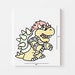 Bowser Digital Download Print Out L Bowser Cutout L Princess Peach ...