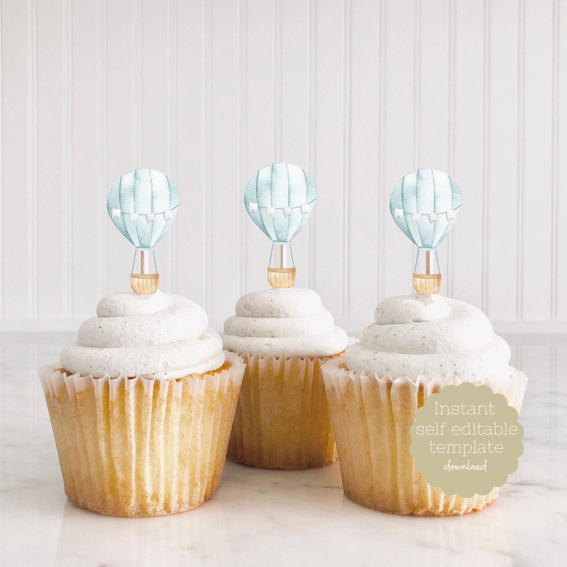 INSTANT DOWNLOAD DIGITAL File Cupcake Toppers Cake Topper - Etsy