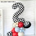 TWO Fast Balloon Tower L TWO Fast Balloons L Race Car Balloons L Race ...
