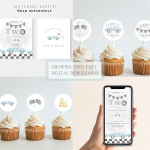 TWO Fast Theme L Two Fast DIY Balloons Kit L Growing Two Fast Birthday ...