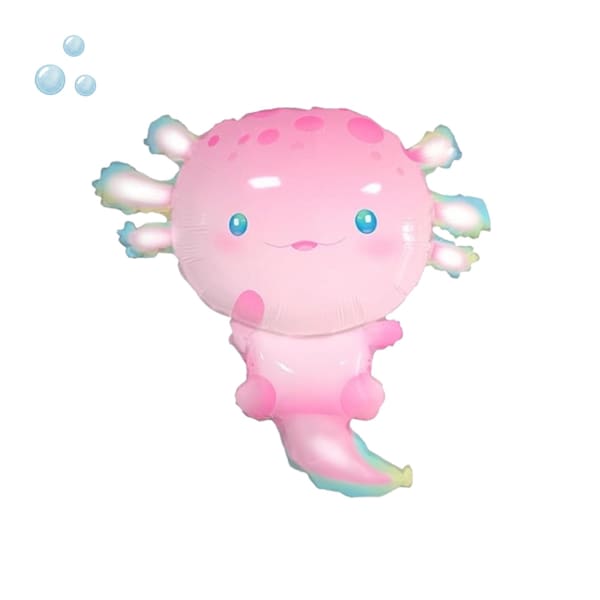 Axolotl Balloon - Etsy UK