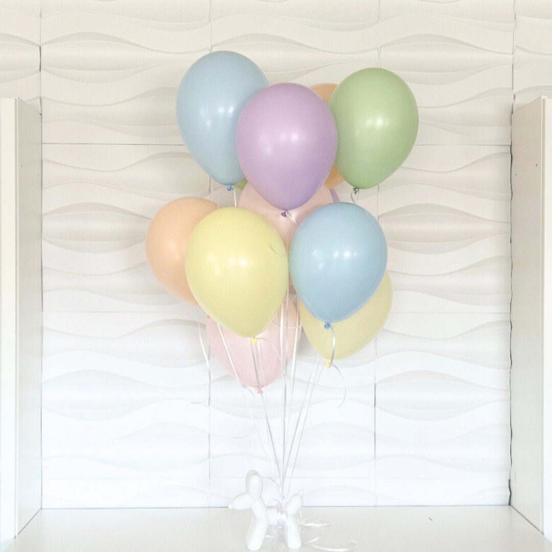 Pastel Balloons - Pastel One Happy Girl Balloons - Ice Cream Birthday ...