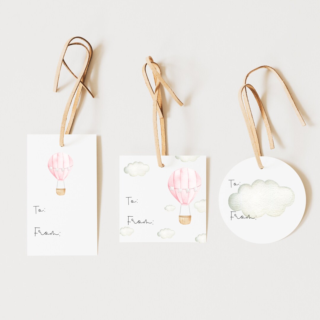 Editable Tags Instant Download, Calligraphy, Custom Tag, Hot Air ...