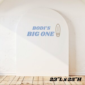 The Big One Decal the Big One Birthday the Big One the Big One Party ...