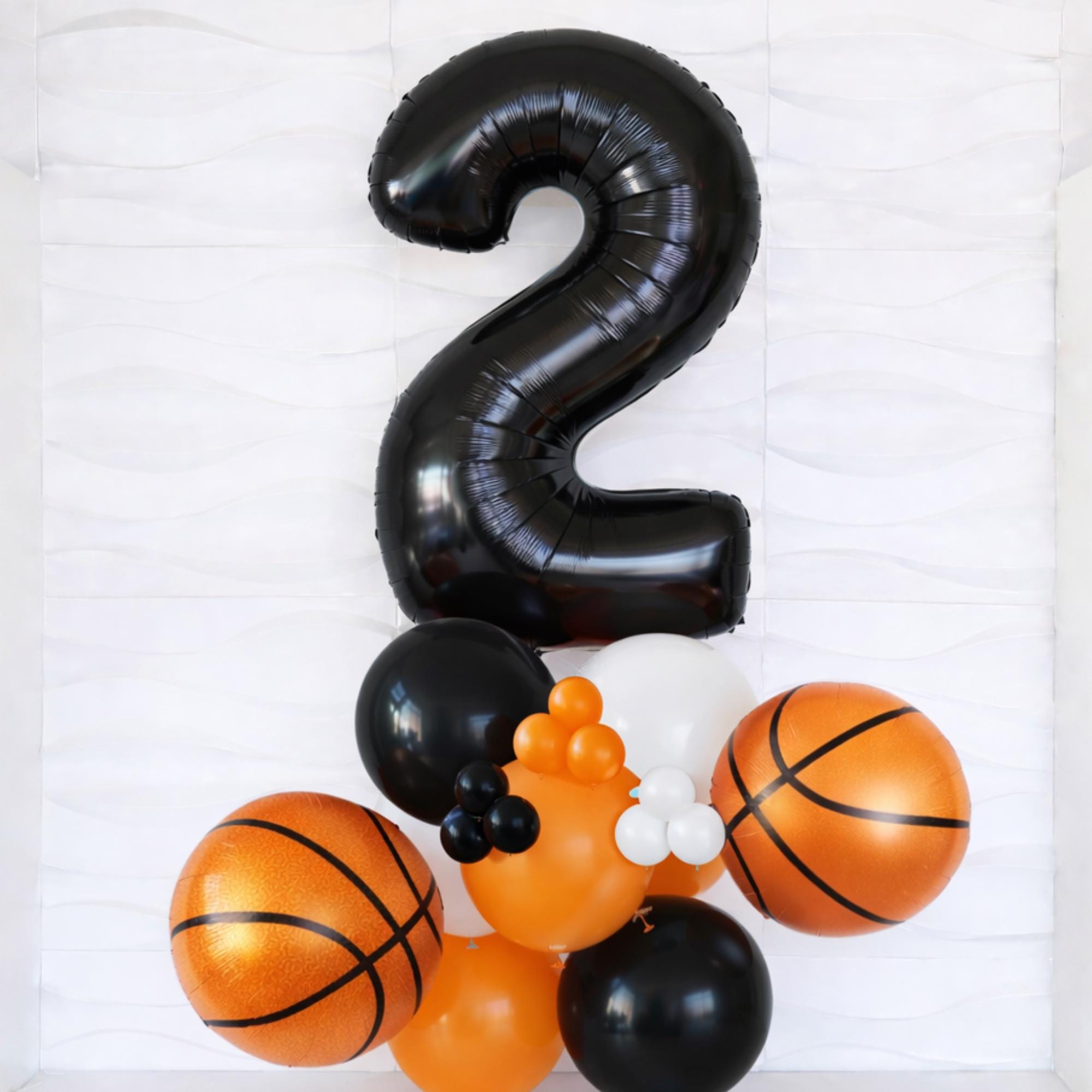 Basketball Balloon Tower - Birthday MVP- Birthday Hoops - Birthday ...