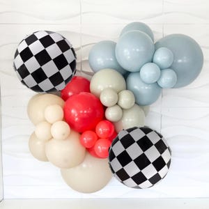 TWO Fast Theme L Two Fast DIY Balloons Kit L Growing Two Fast Birthday ...