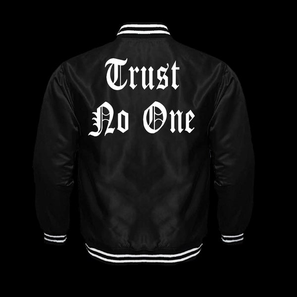 Trust No One Jacket - Etsy