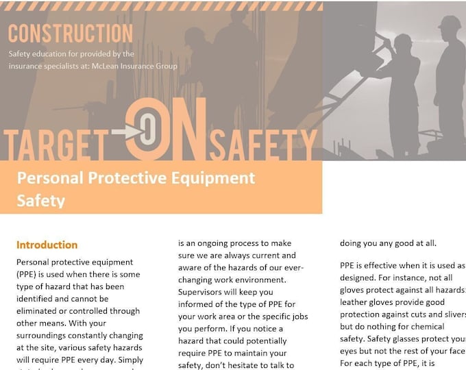 Construction Safety Template Site Safety Template Target on Safety ...