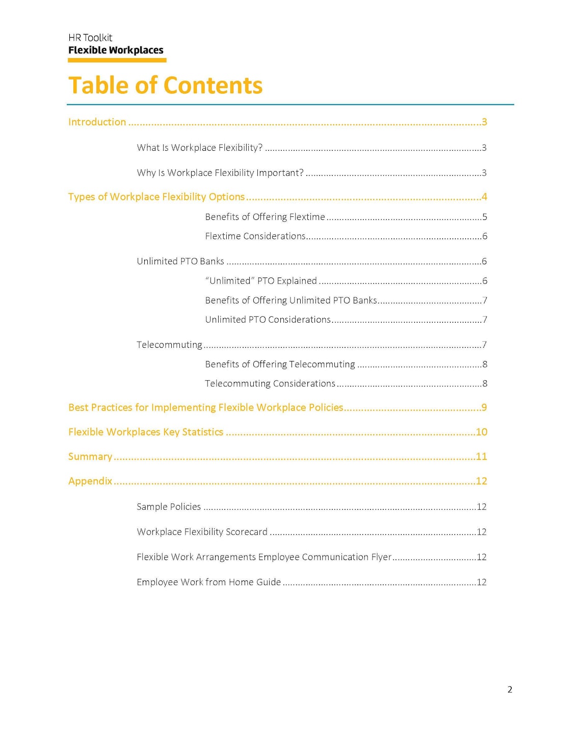 Workplace Flexible Work Toolkit Forms Work Schedule Forms Employee ...